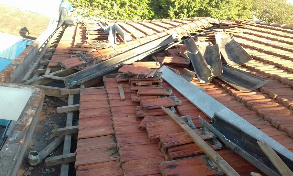 CALHAS EM SP | FURACÃO DAS CALHAS EM PIRITUBA